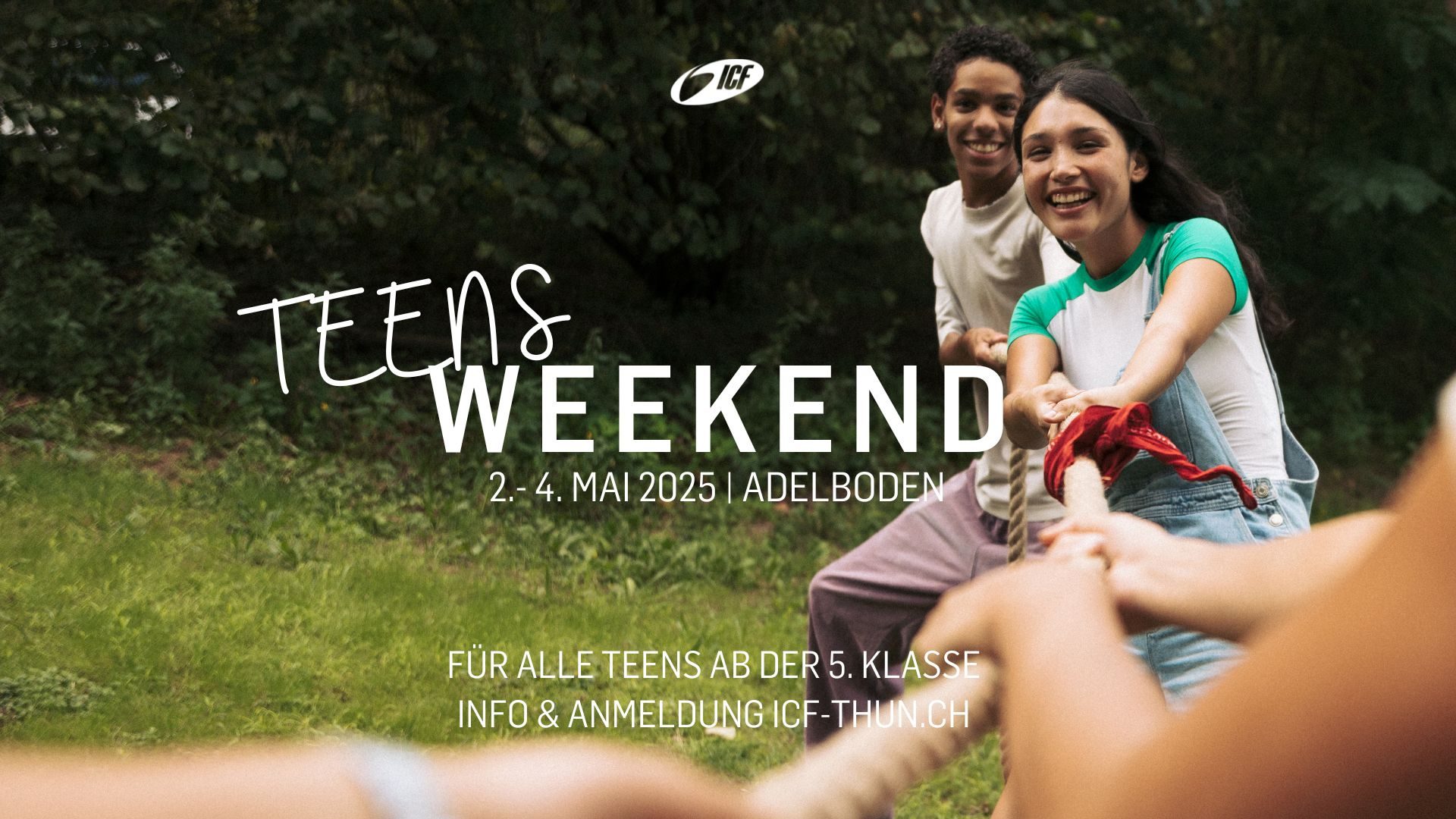 Anmeldung Oneighty Weekend – ICF Thun